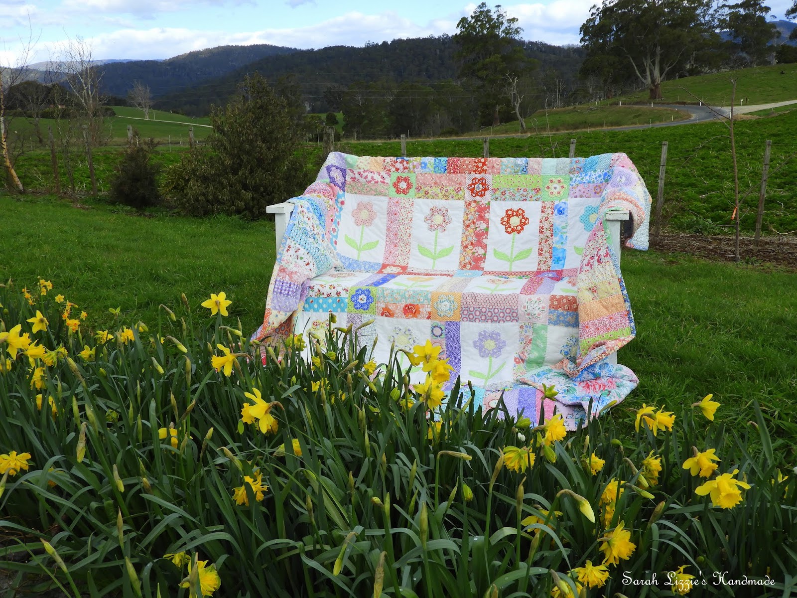 Sarah Lizzies: Spring Blossoms.....A Spring Finish