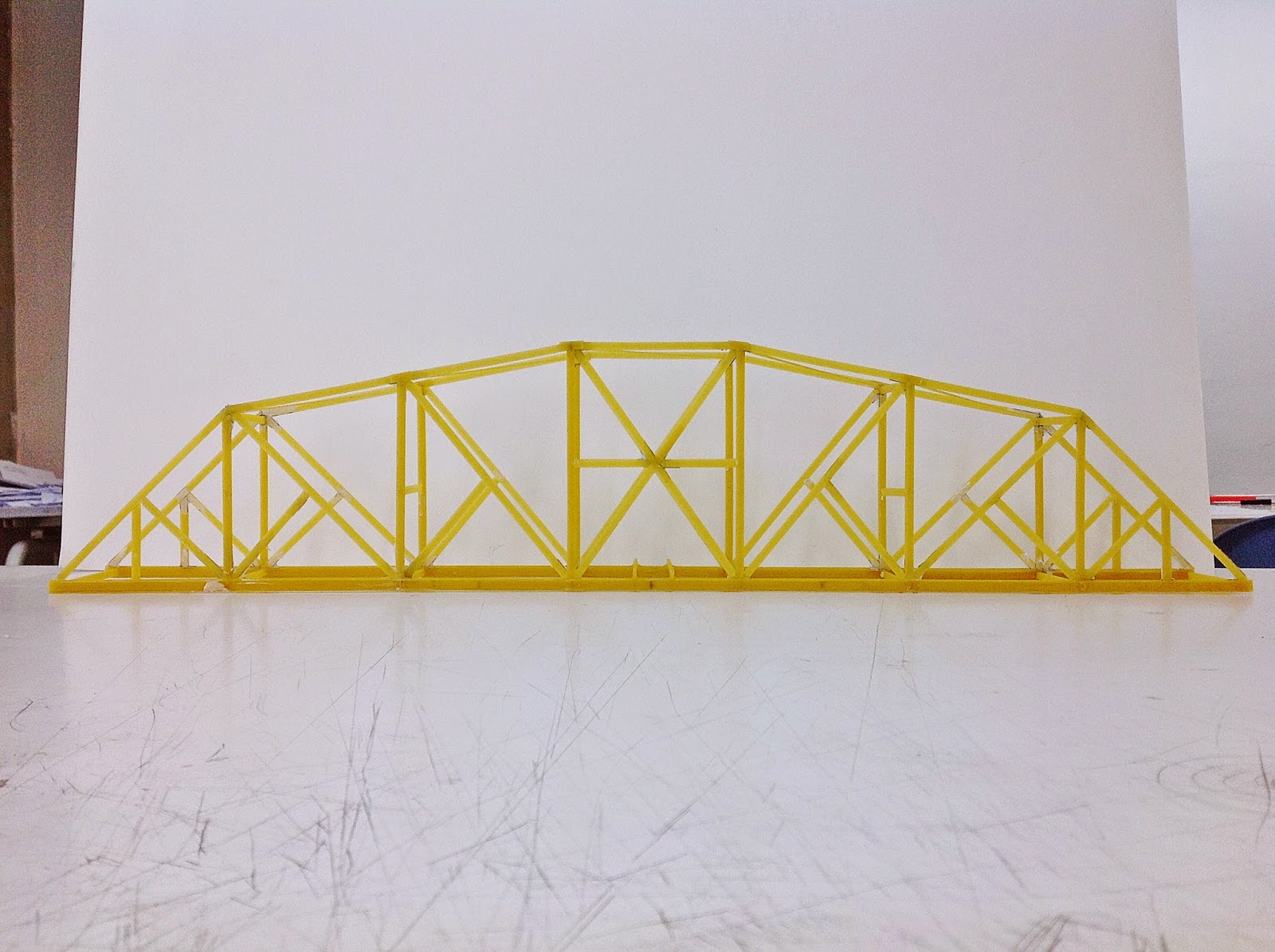 Building Structures (ARC 2523)- Project 1 Fettuccine Truss Bridge ...
