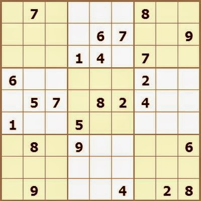 Free printable Word Search and Sudokus: Sudoku 4