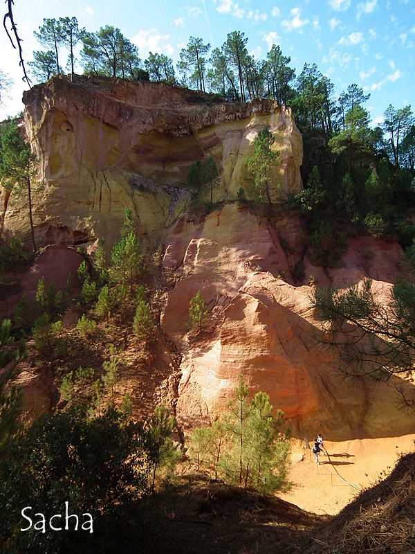 Chemins et jardins ( blog rando et balade ): Le sentier des Ocres ...