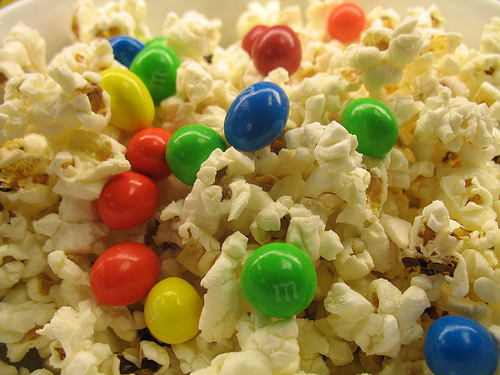Peace Offering: Smarties in my Popcorn