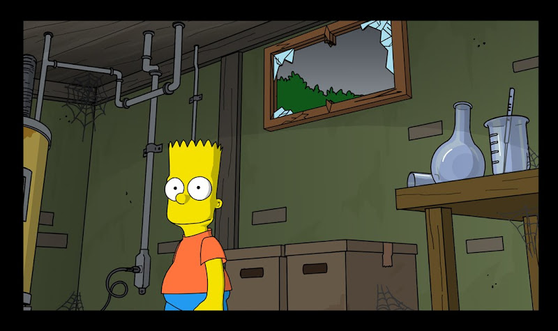 story and concept: the simpsons game