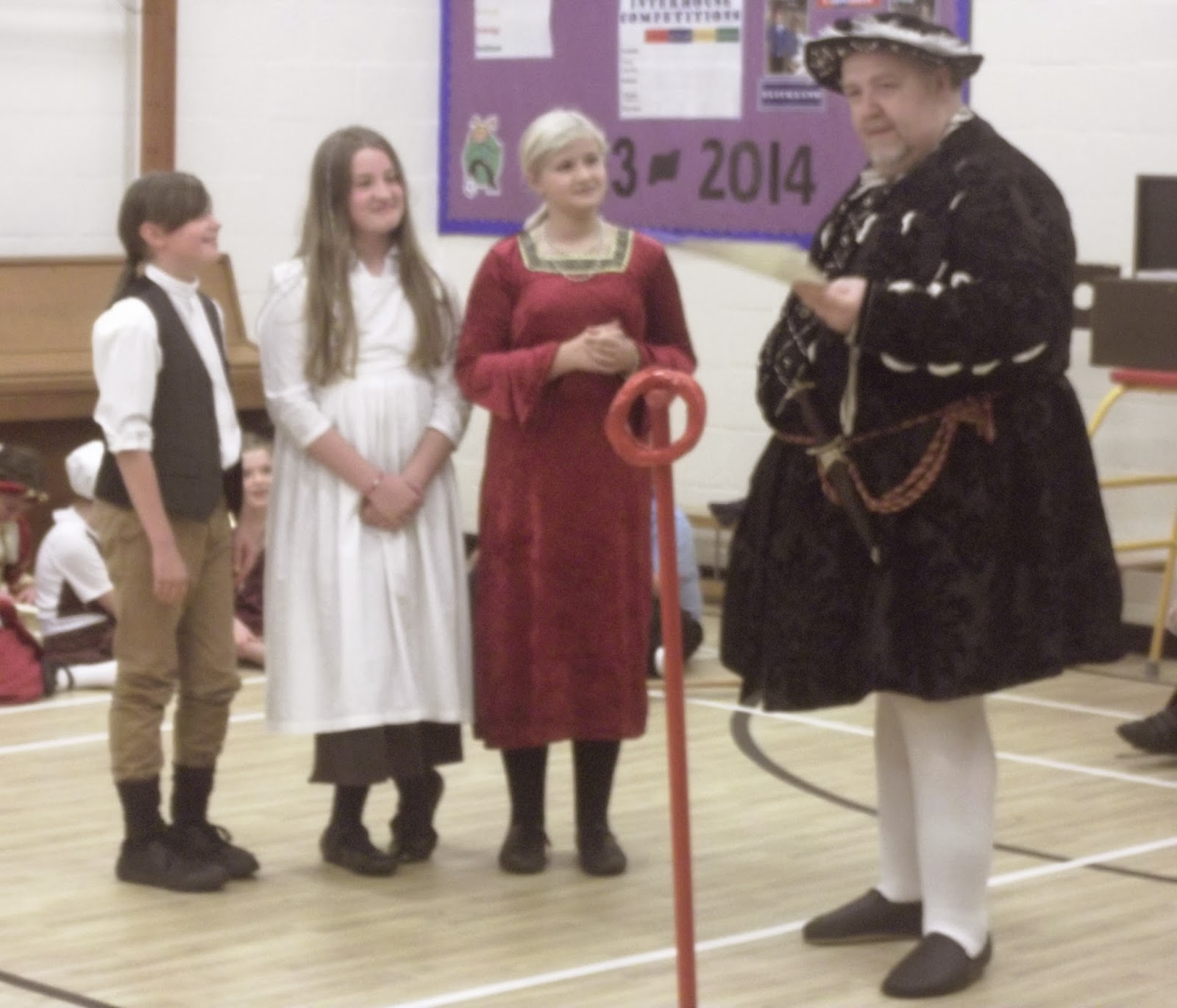 Martham Primary School: Henry VIII visits Martham Primary!