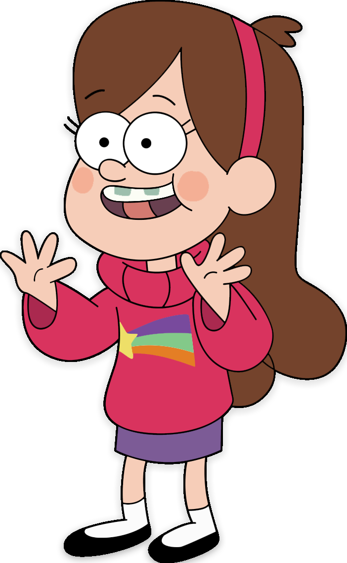 Cartoon Characters: Dipper and Mabel