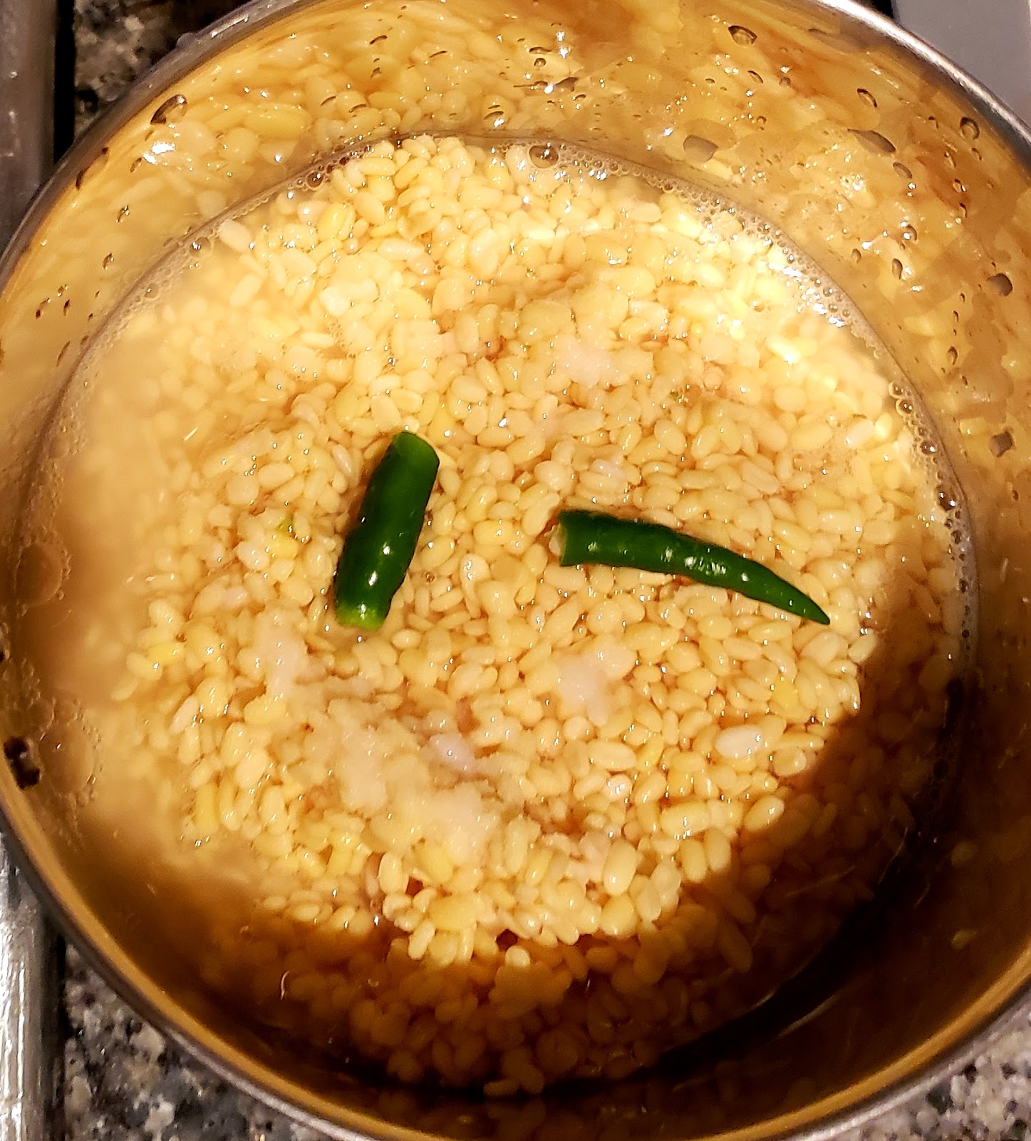 Yellow Moong Dal Dosa/Pesara Pappu Dosa