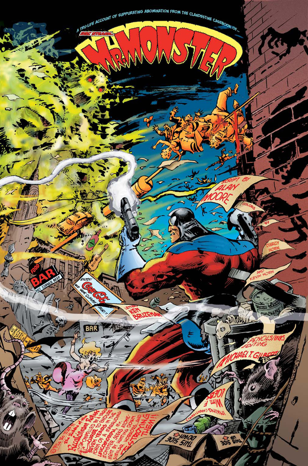 * ALAN MOORE WORLD *: AM Portrait: Michael T. Gilbert's homage