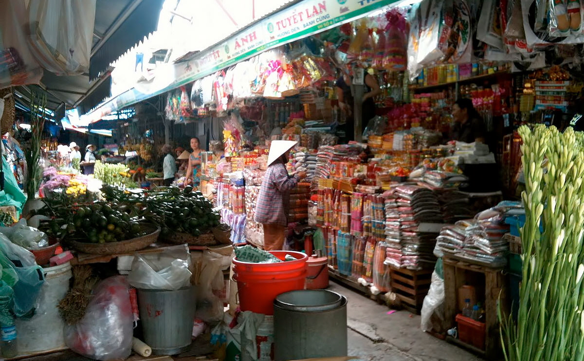 꼰시장 Cho Con - HANDANANG