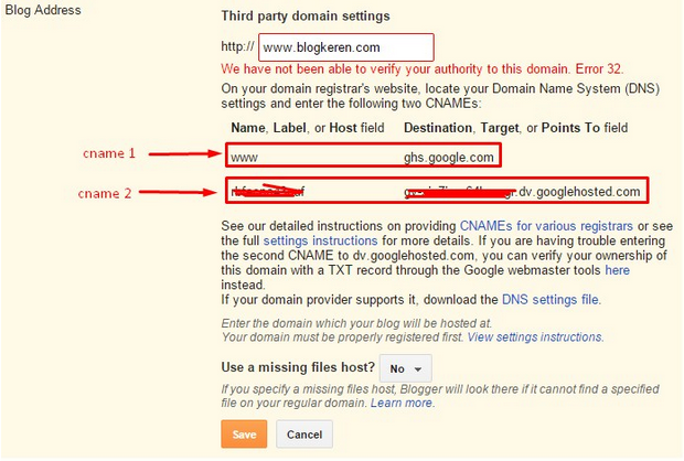 Cara Custom Domain Blogger di Niagahoster: Ganti Nama Blog dengan ...