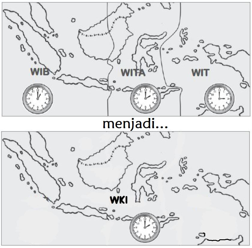Wilayah Waktu Indonesia Tengah Wita Memiliki Selisih Waktu 8 Jam Lebih ...