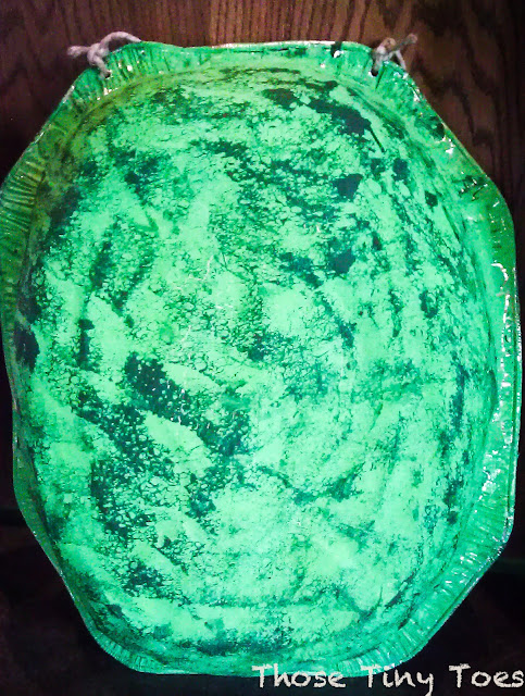 Those Tiny Toes : DIY Ninja Turtle Shells