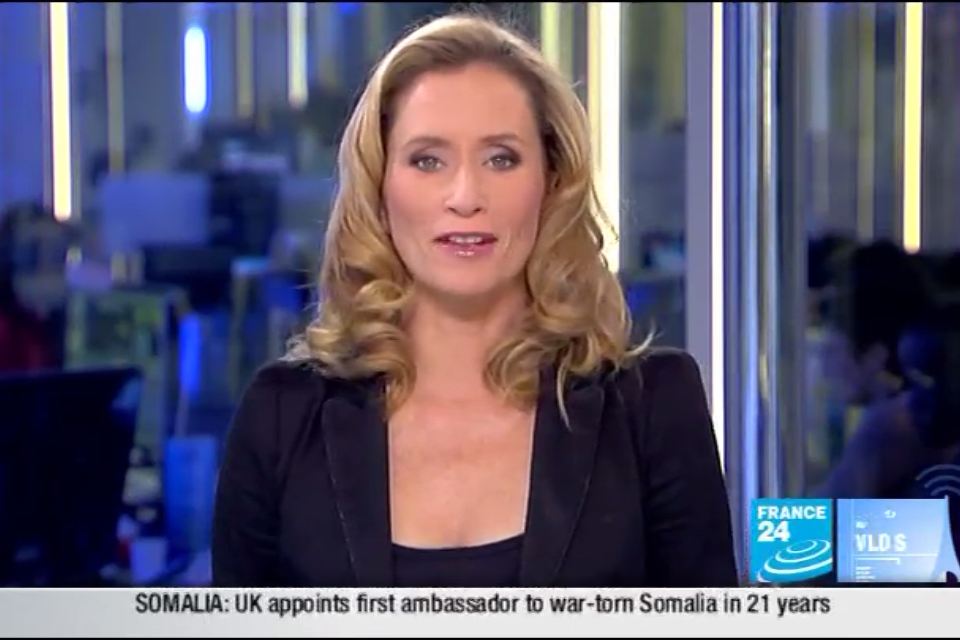 vuesalatele: 2012 02 03 @07H30 - MELISSA BELL, FRANCE 24, LIVE FROM PARIS