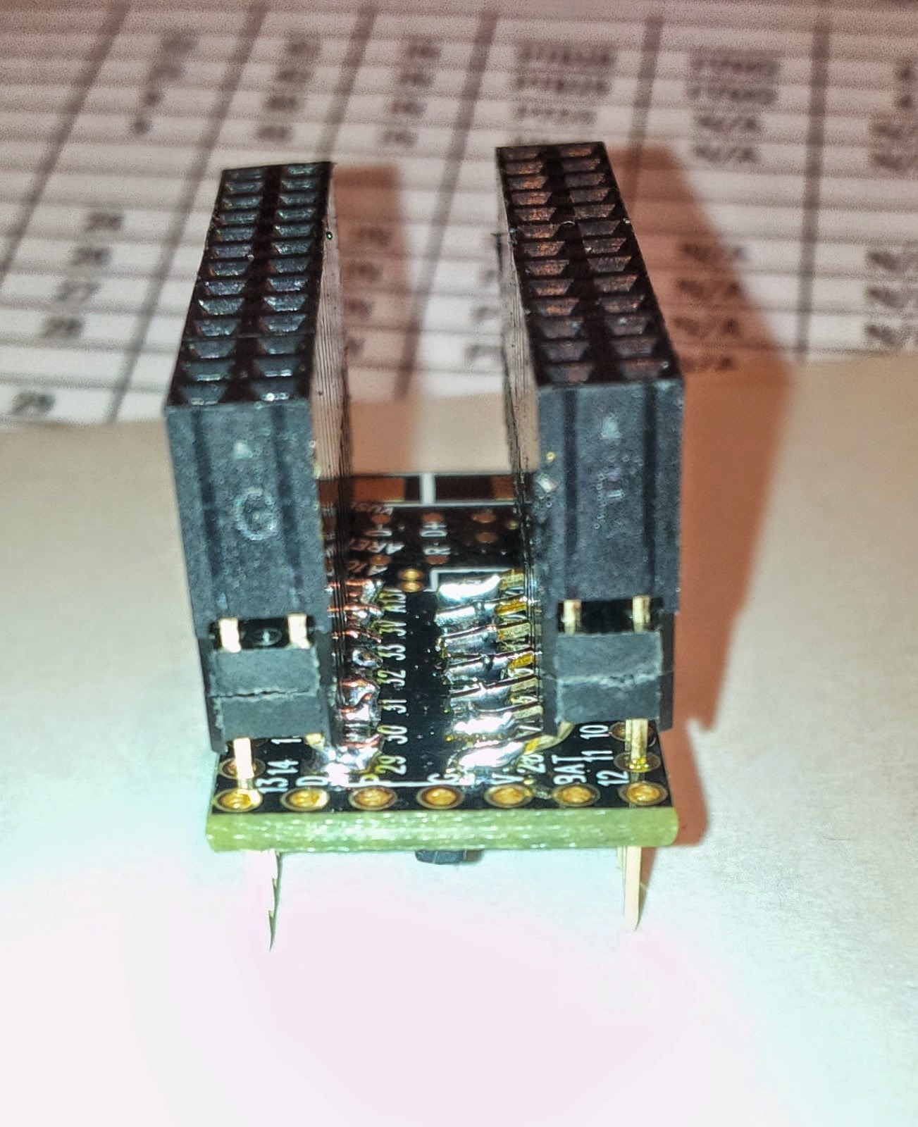 Arduino Pi Ramblings Connecting To Those Underside Pins On The Teensy 31