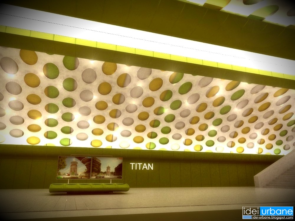 Titan – statie noua de metrou - Bucurestii Vechi si Noi