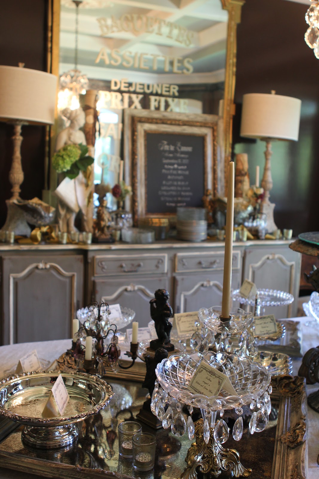 Romancing the Home: Wedding Reception Preparation- The Buffet and Table