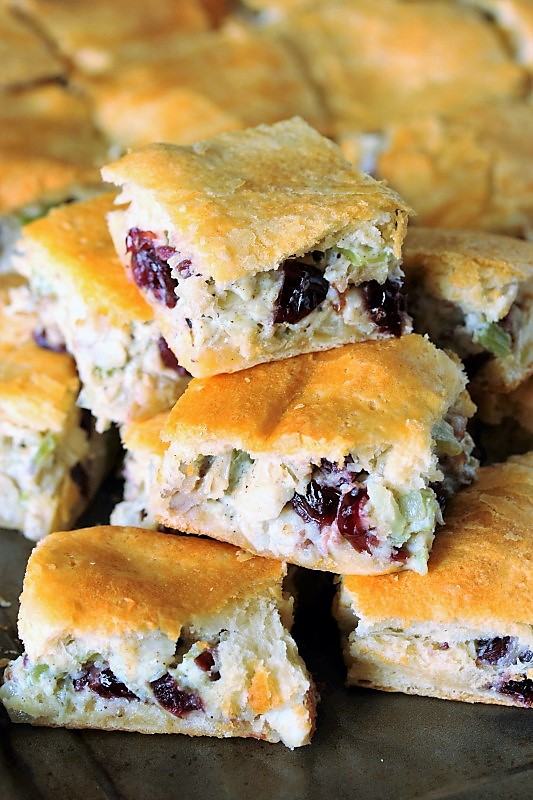 Turkey Crescent Bites {great for turkey leftovers} | The Kitchen is My ...