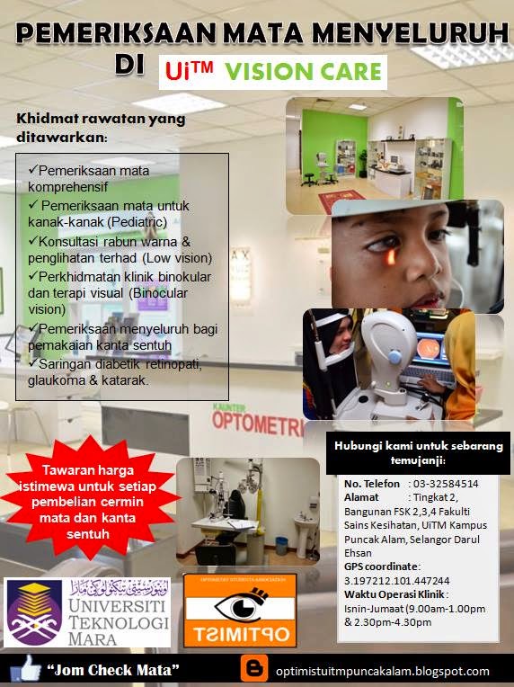 Jom Check Mata (JCM) di HONDA Bangi | Nurfatin Atikah ♥