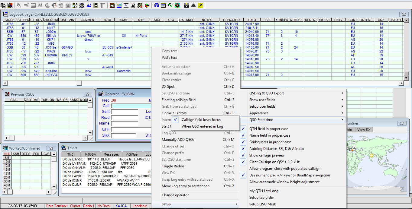 SV1GRN: Μια φορά Logger32