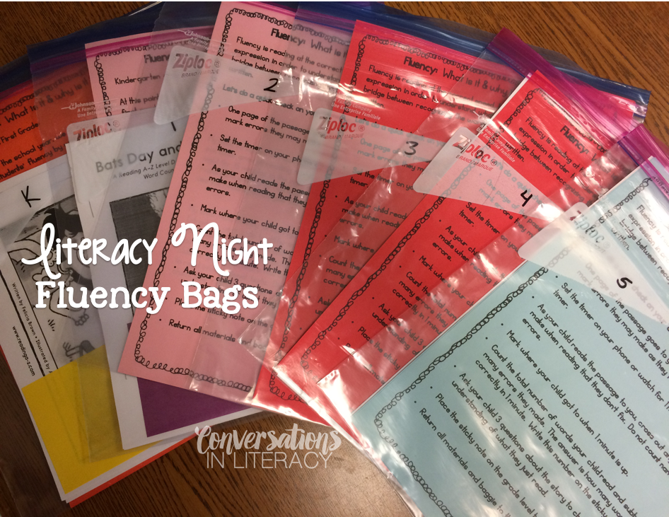 Family Literacy Night- Campfires & Tents! - Conversations in Literacy