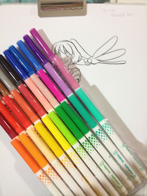 Target Art Supply Review: Up and Up Washable Markers
