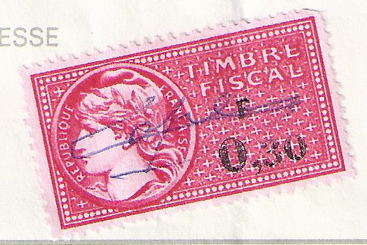 collection: Timbres fiscaux de France