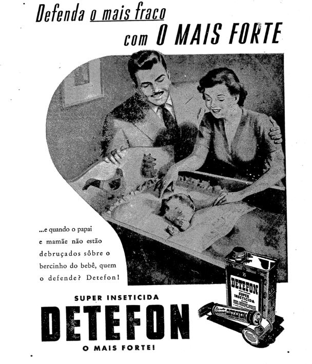 ANOS DOURADOS: IMAGENS & FATOS: IMAGENS - Anúncio: "DETEFON"