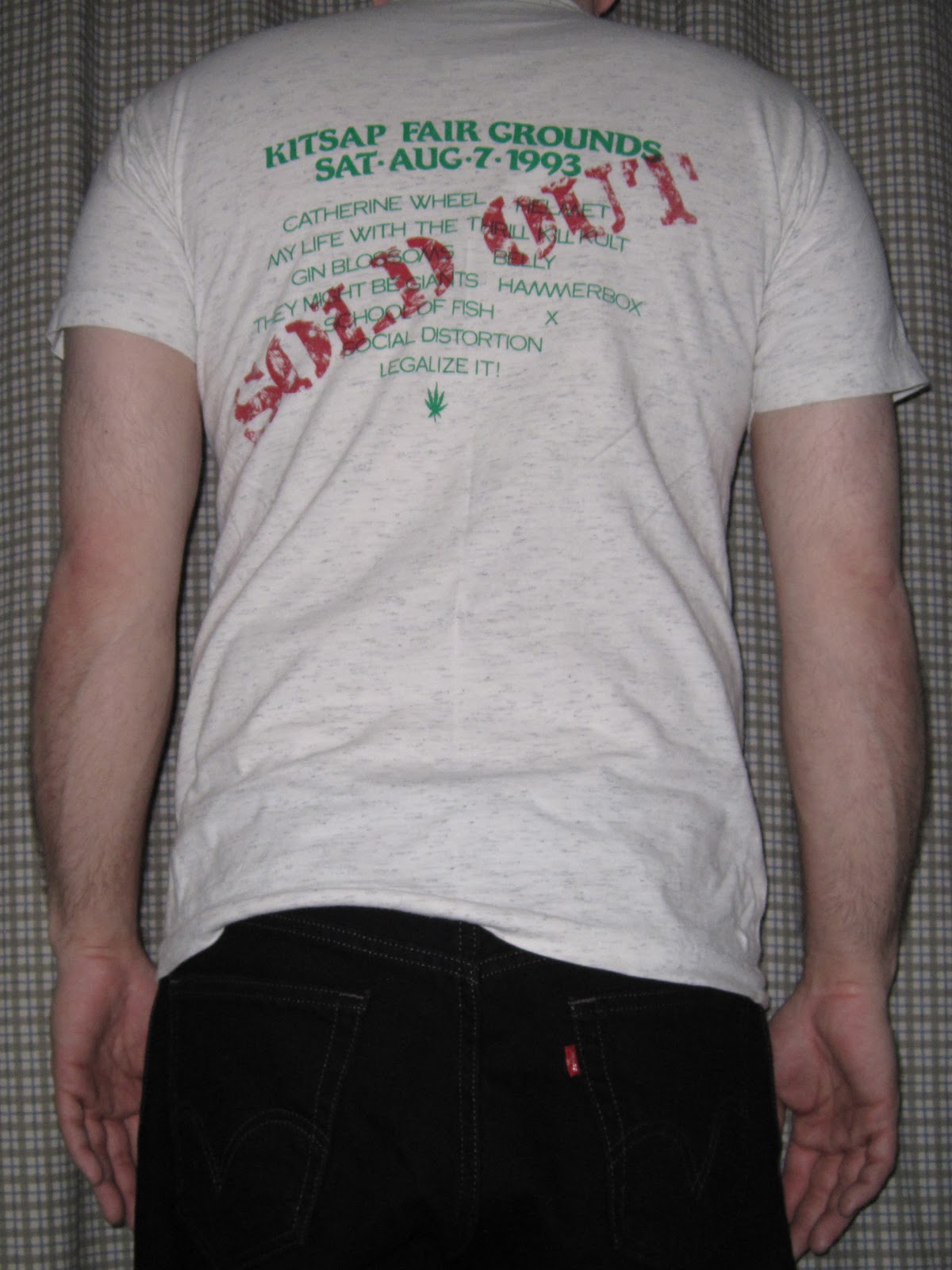 A TMBG FAN BLOG: TMBG Shirt #44: Endfest '93