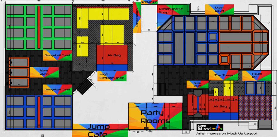Jump Street Trampoline Park Penang - Part 1