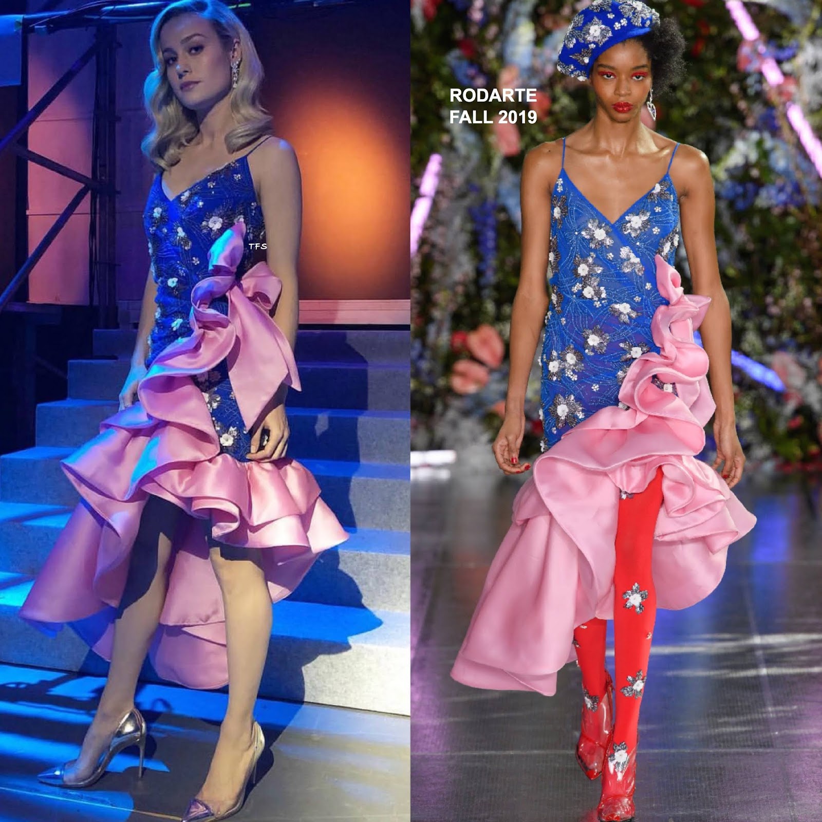 Instagram Style: Brie Larson in Rodarte at the 'Avengers: Endgame ...