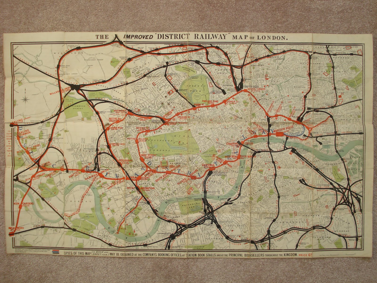 Histoire et chronologie des plans du métro de Londres: 1879 - The ...