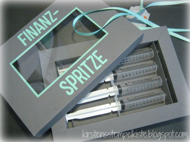 Kirsten Stempelkiste: Finanzspritze