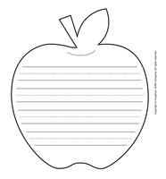 Apples And Apps: Free Printable Shape-Book Patterns