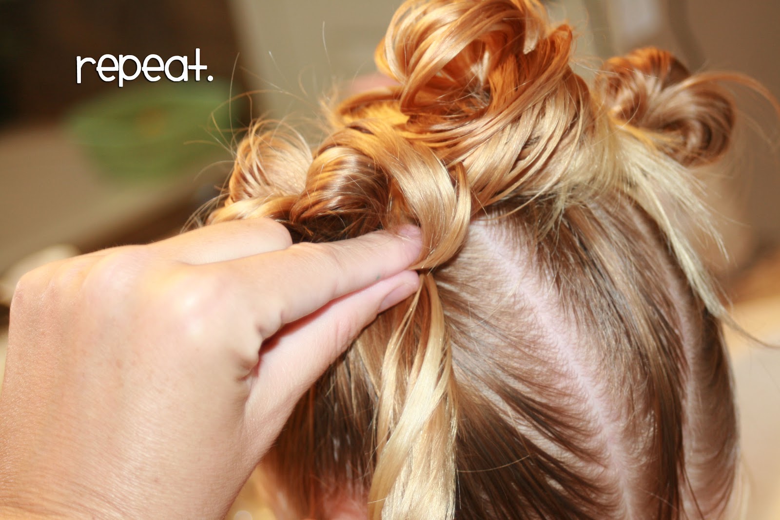 Hair Today: Triple Buns