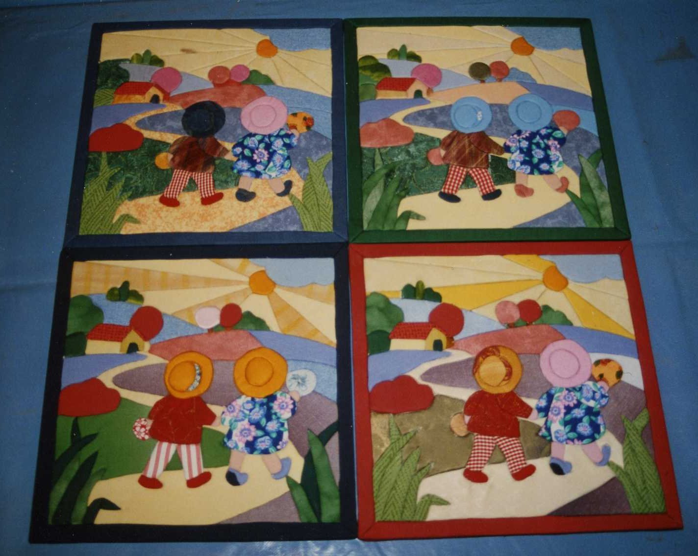 Longchamp Bricole: Tableaux sur carton mousse