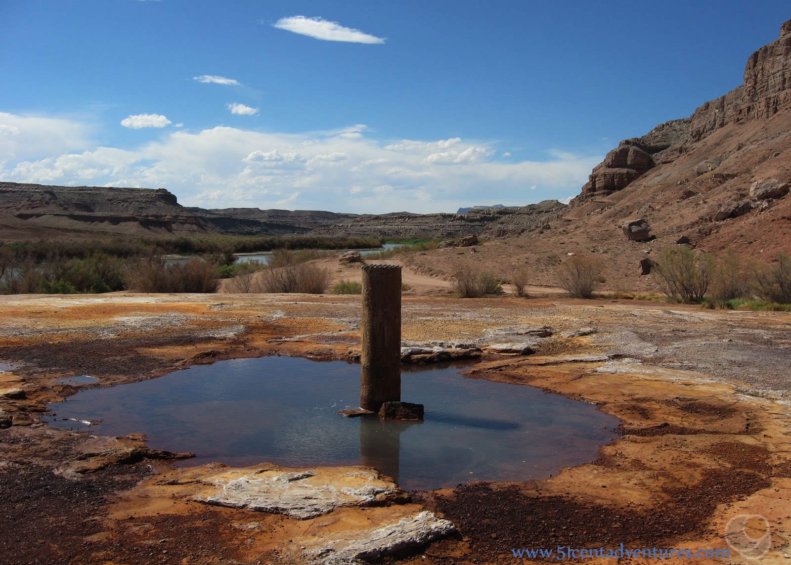 51 Cent Adventures: Crystal Geyser - Green River, Utah