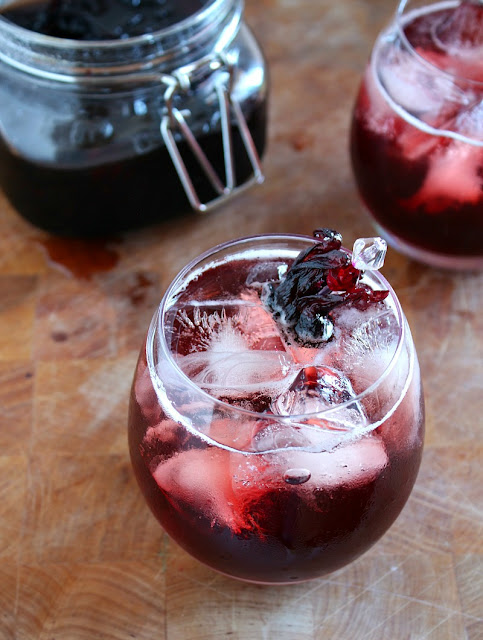 Vanilla Clouds and Lemon Drops: Hibiscus Cordial {& Hibiscus Flowers in ...