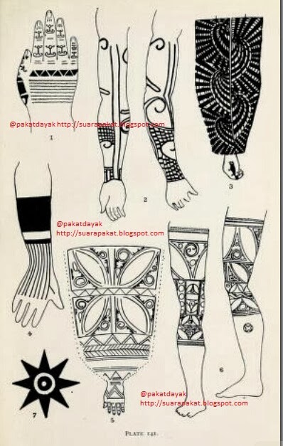 Inspirasi 25 Gambar Tato Lambang Dayak Paling Keren