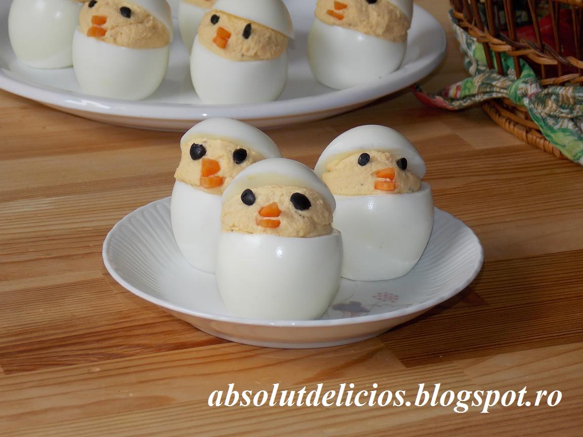 Absolut Delicios: OUA UMPLUTE - PUISORI