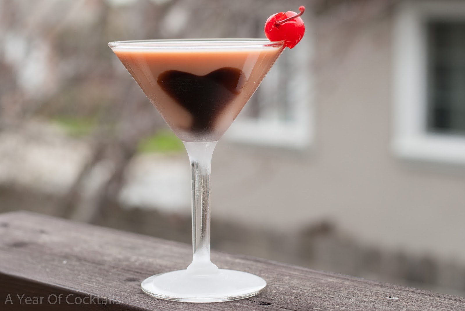 Chocolate Whipped Cherry - A Year of Cocktails