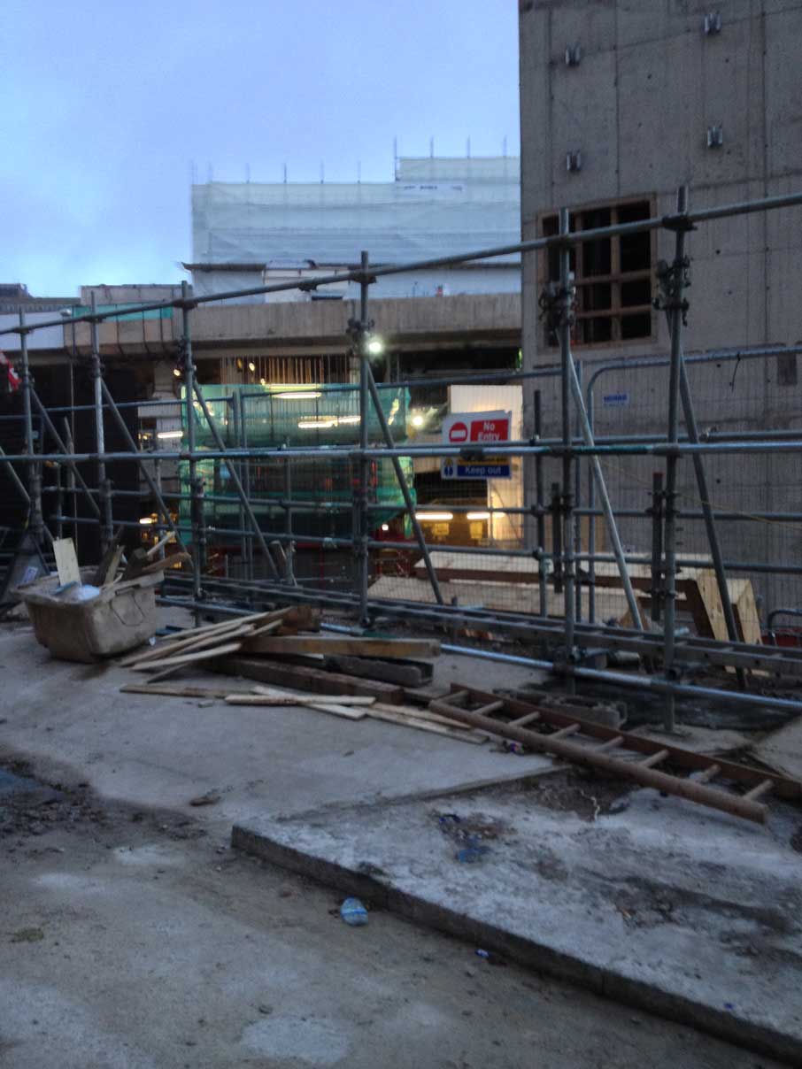 Platform alteration - New Street redevelopment update