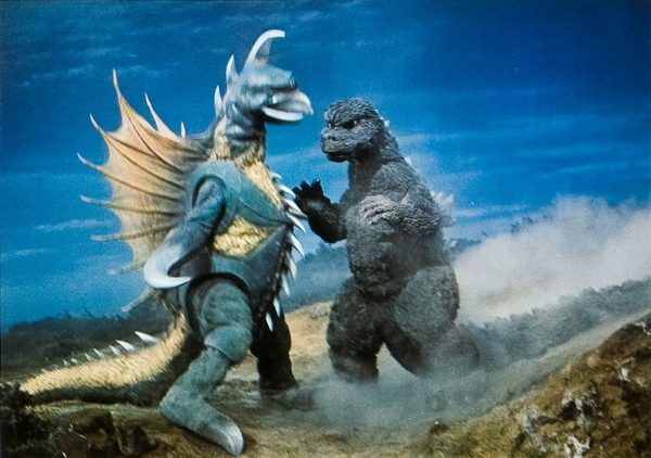 Godzilla Flying Kick