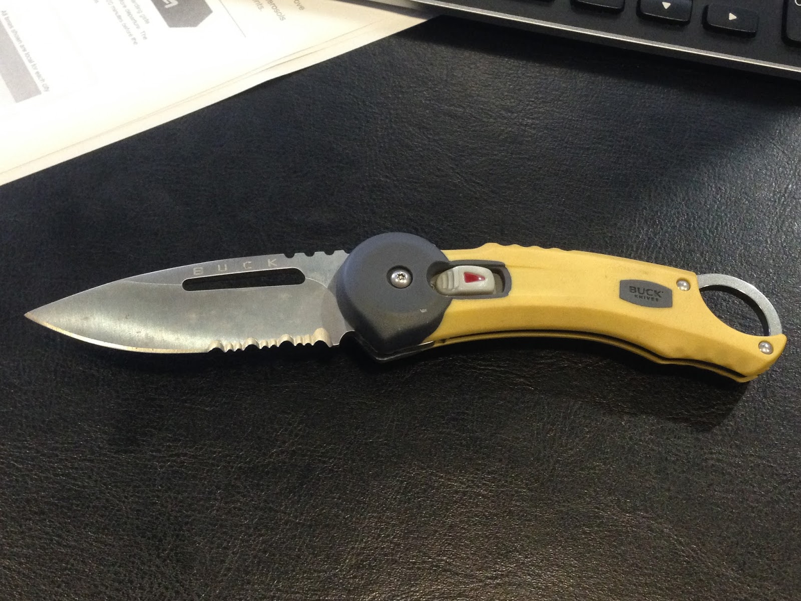 My Knife Collecting Hobby: Buck 750 Redpoint Folding Knife - Good ...