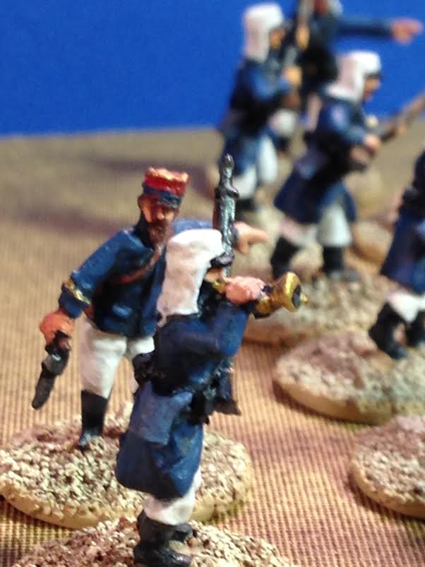 Lou's Toy Soldiers: 18mm Blue Moon Manufacturing French Foreign Legion
