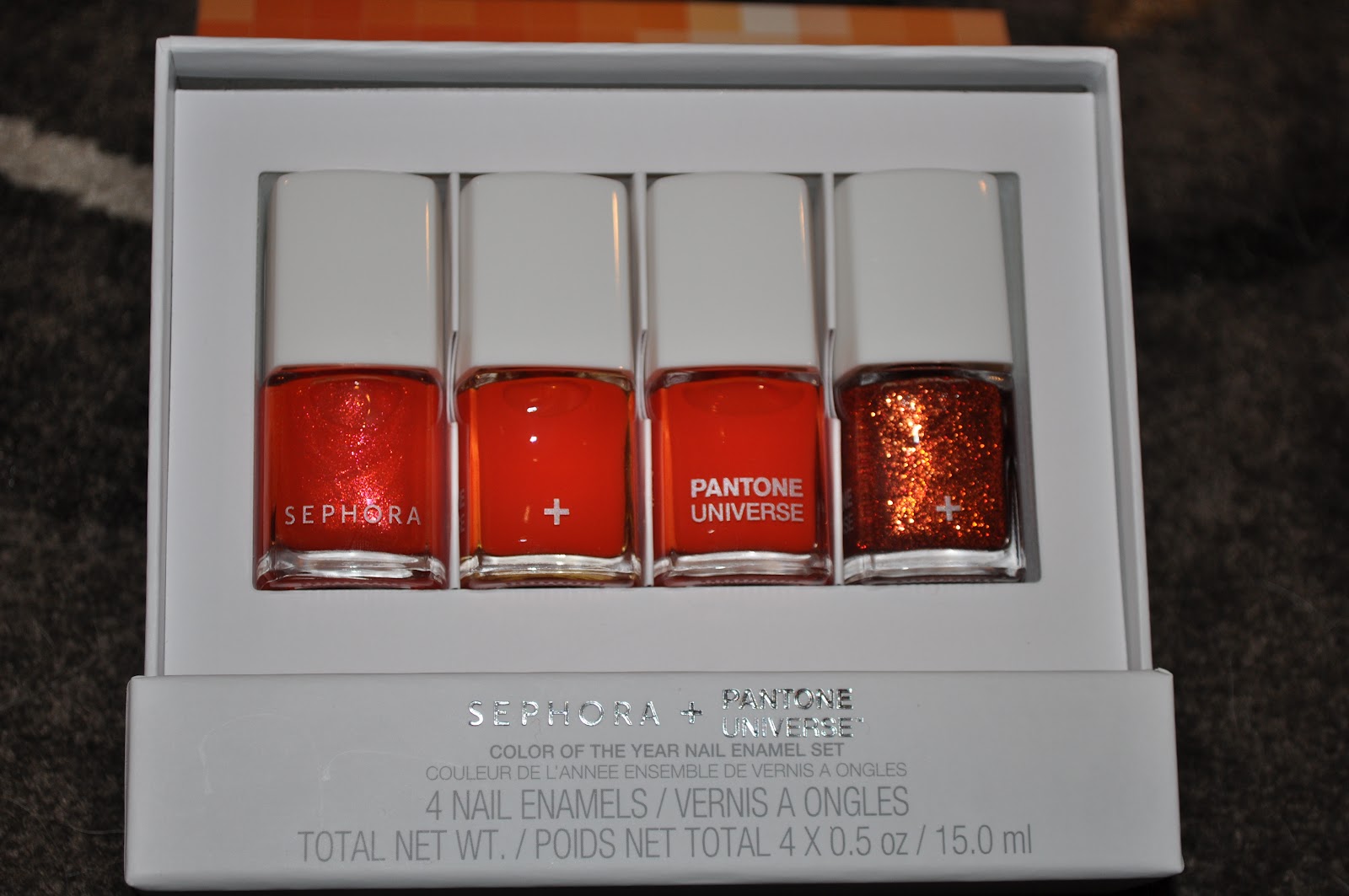 Cat's Adventures in Lacquer Land: Sephora + Pantone Universe Tangerine ...