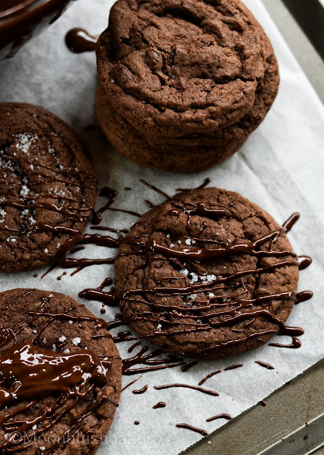 Behind the baker /-/ Salted Quadruple Chocolate Chip Cookies | The ...