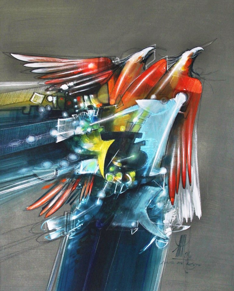 Historia y evolución de la pintura artística : Cuadros de Pintura Moderna