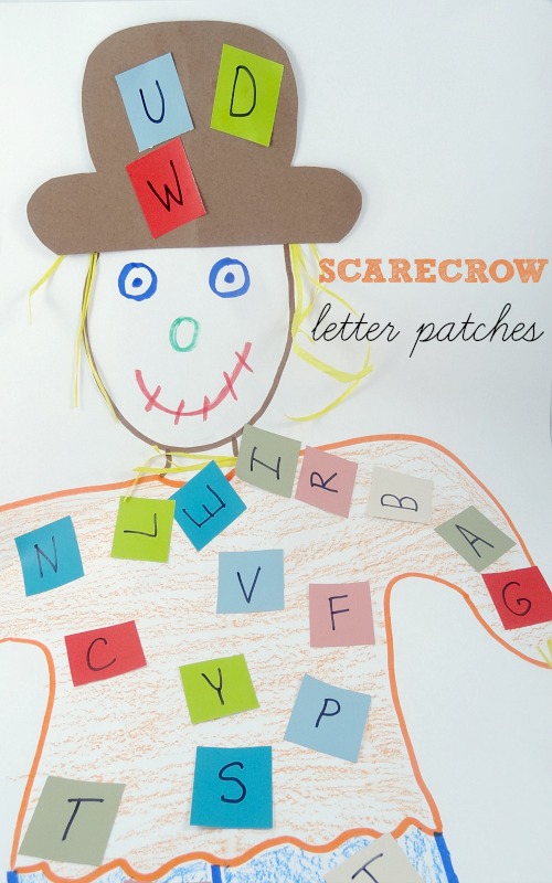 Tots and Me... Growing Up Together: Littles Learning Link Up: Scarecrow ...