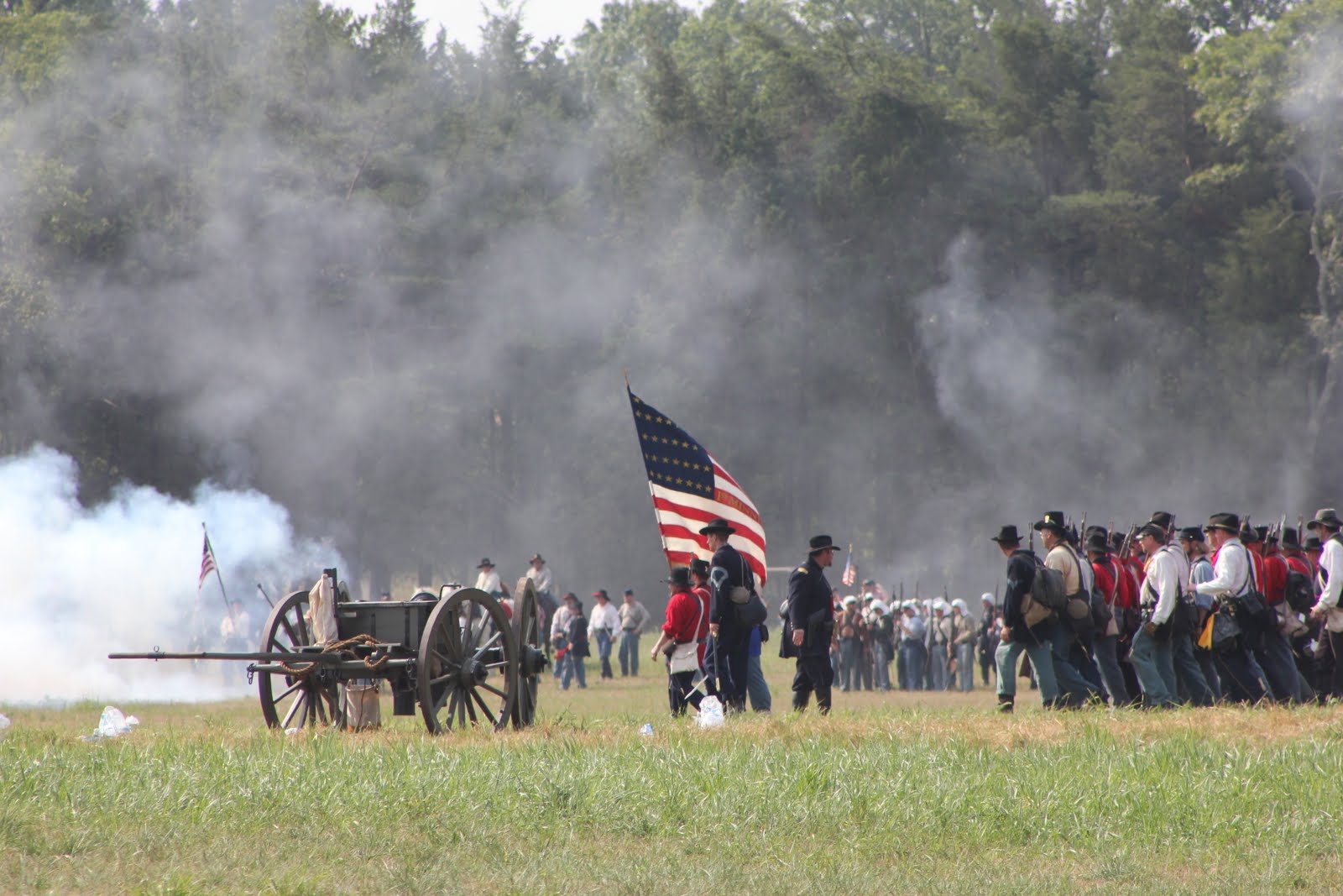 Liberty and freedom: First Battle of Manassas / Bull Run - Reenactment ...