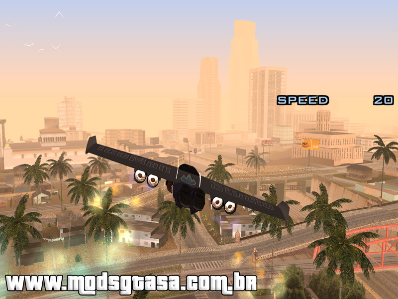 Mods GTA San Andreas: Jet Wing Mod Final