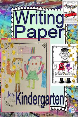 Teacher Ink: Writing Paper for Kindergarten
