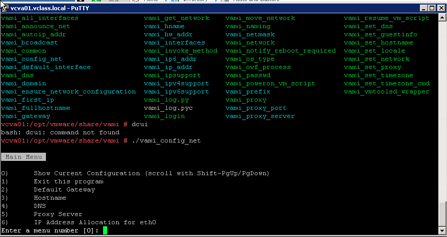 Just one more esxi-guy: vCenter Appliance 6 Commands